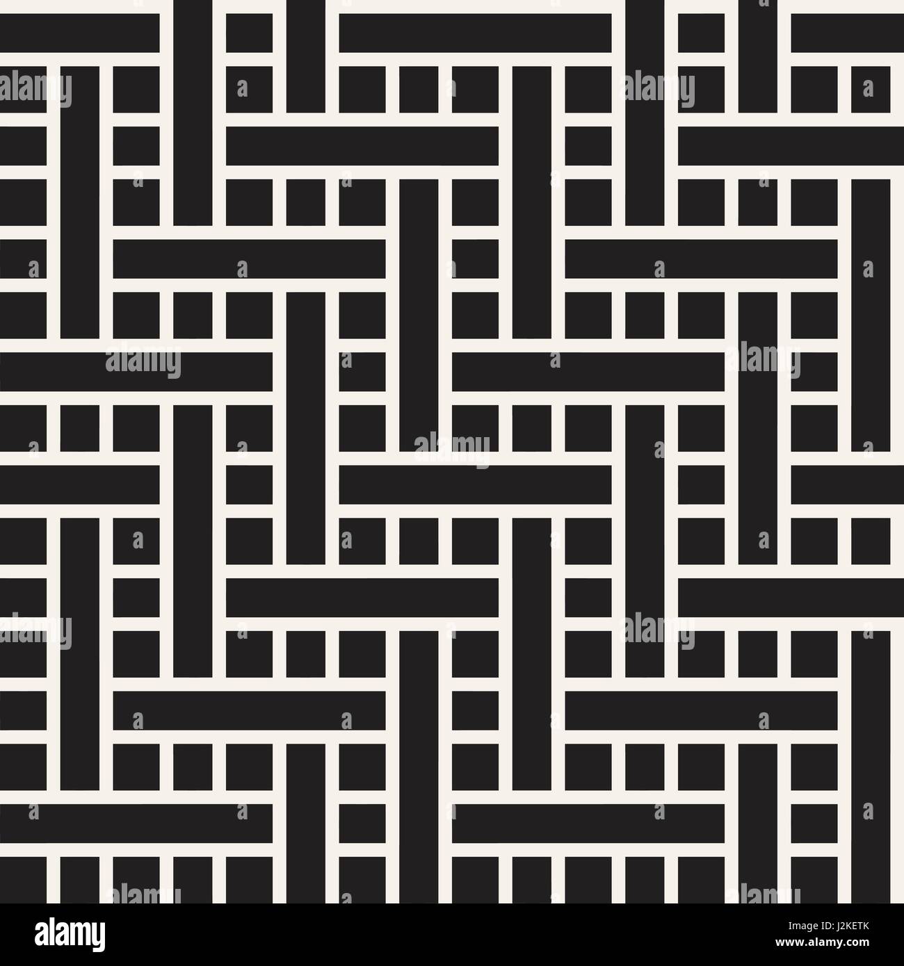 Seamless woven stripes lattice pattern. Modern stylish texture ...