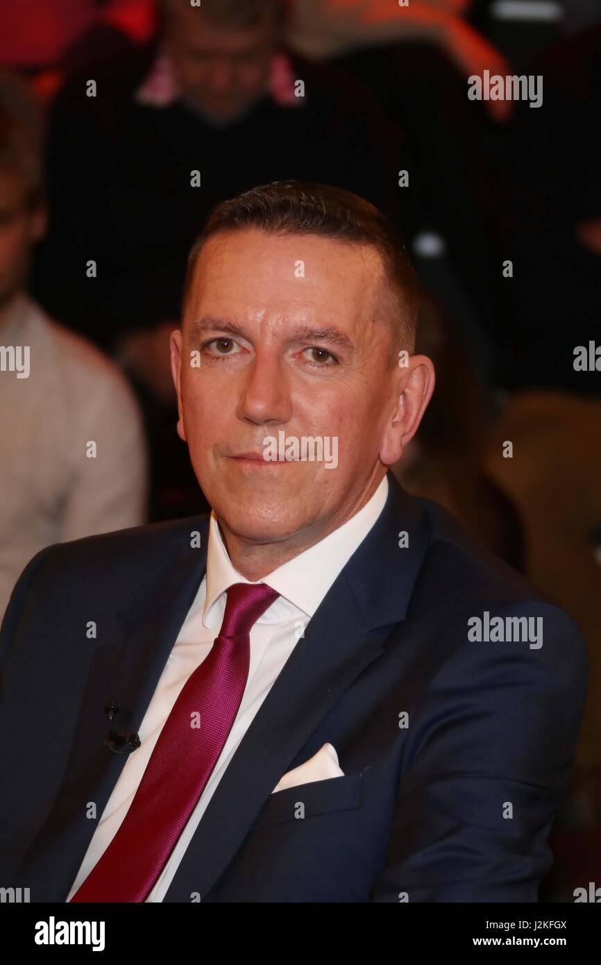 German ZDF TV Talkshow Markus Lanz at Fernsehmacher-Studio Featuring ...