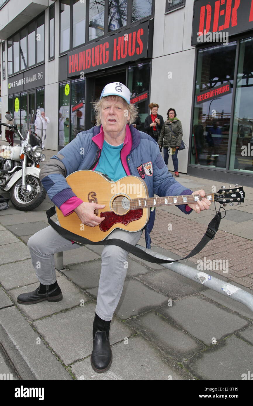 Opening of the "Hamburg Huus" Featuring: Gunter Gabriel Where: Hamburg ...