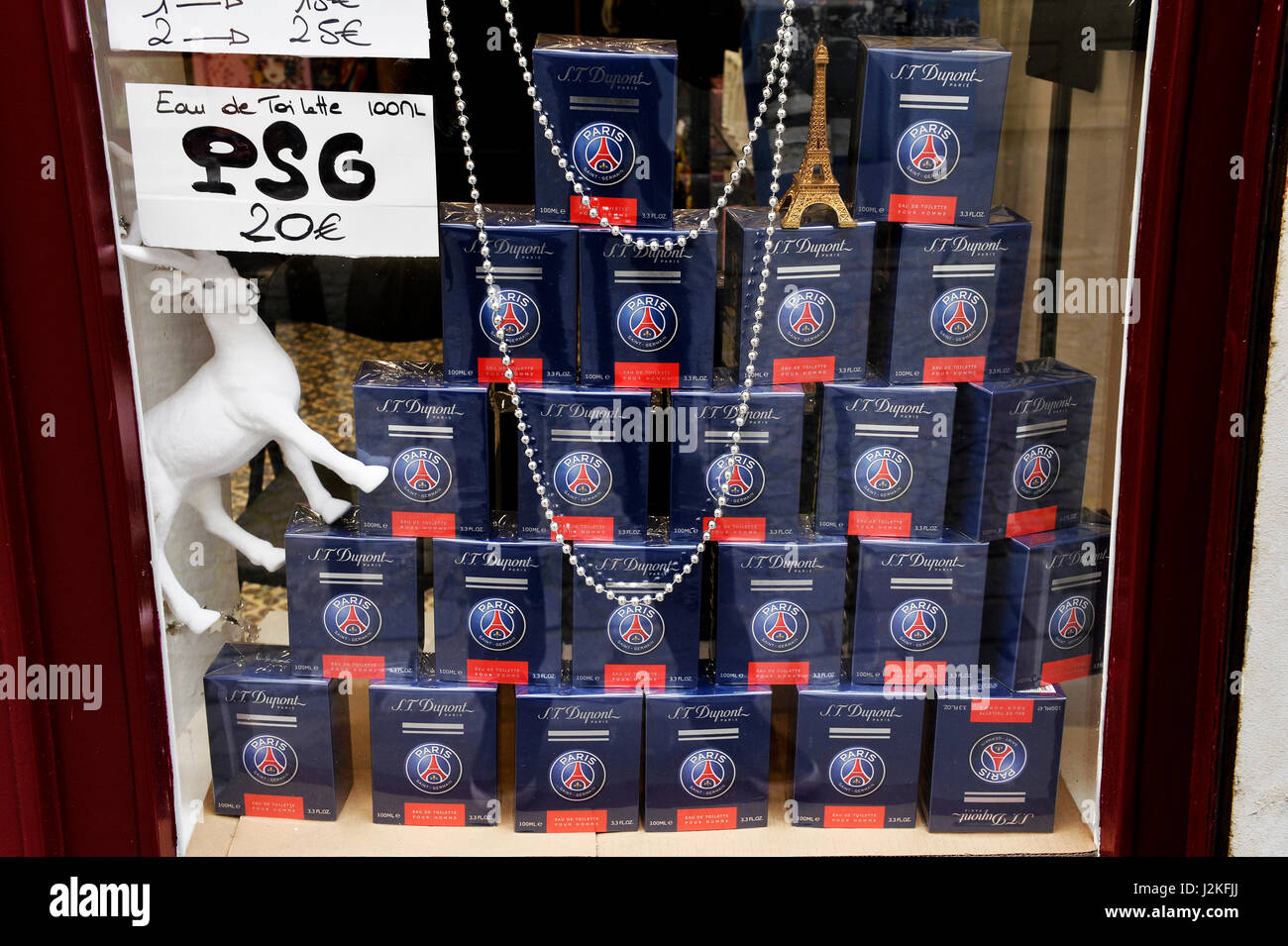 Spin-off product of PSG Football Team, Paris, France Stock Photo - Alamy