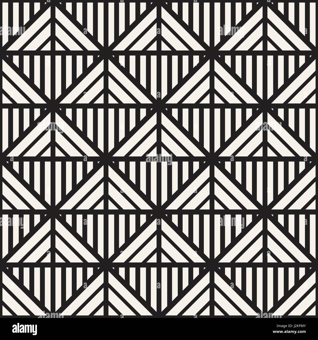 Vector seamless black and white trendy pattern. Modern stylish ...
