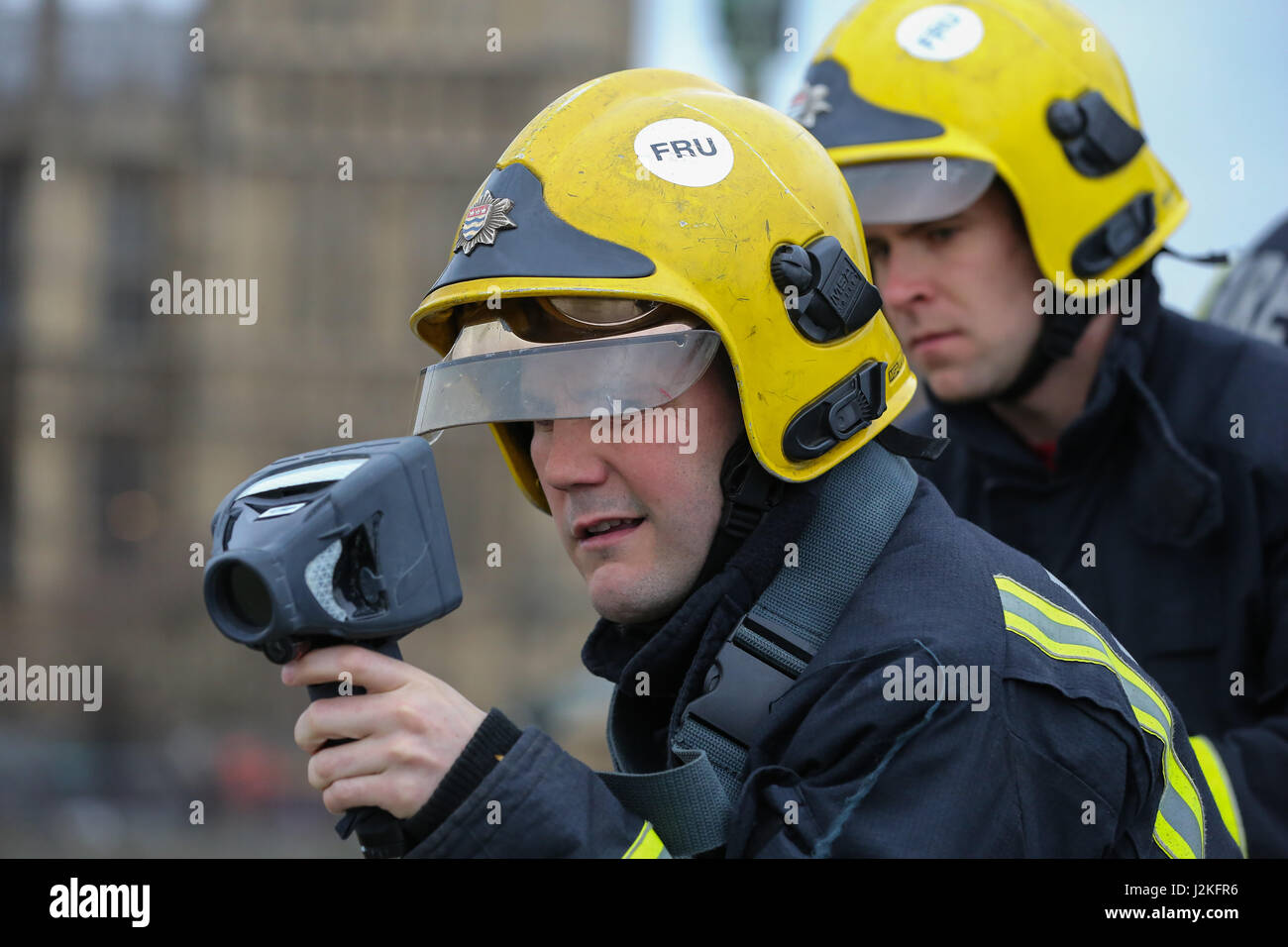 Emergency services are called to Westminster Bridge after it was ...