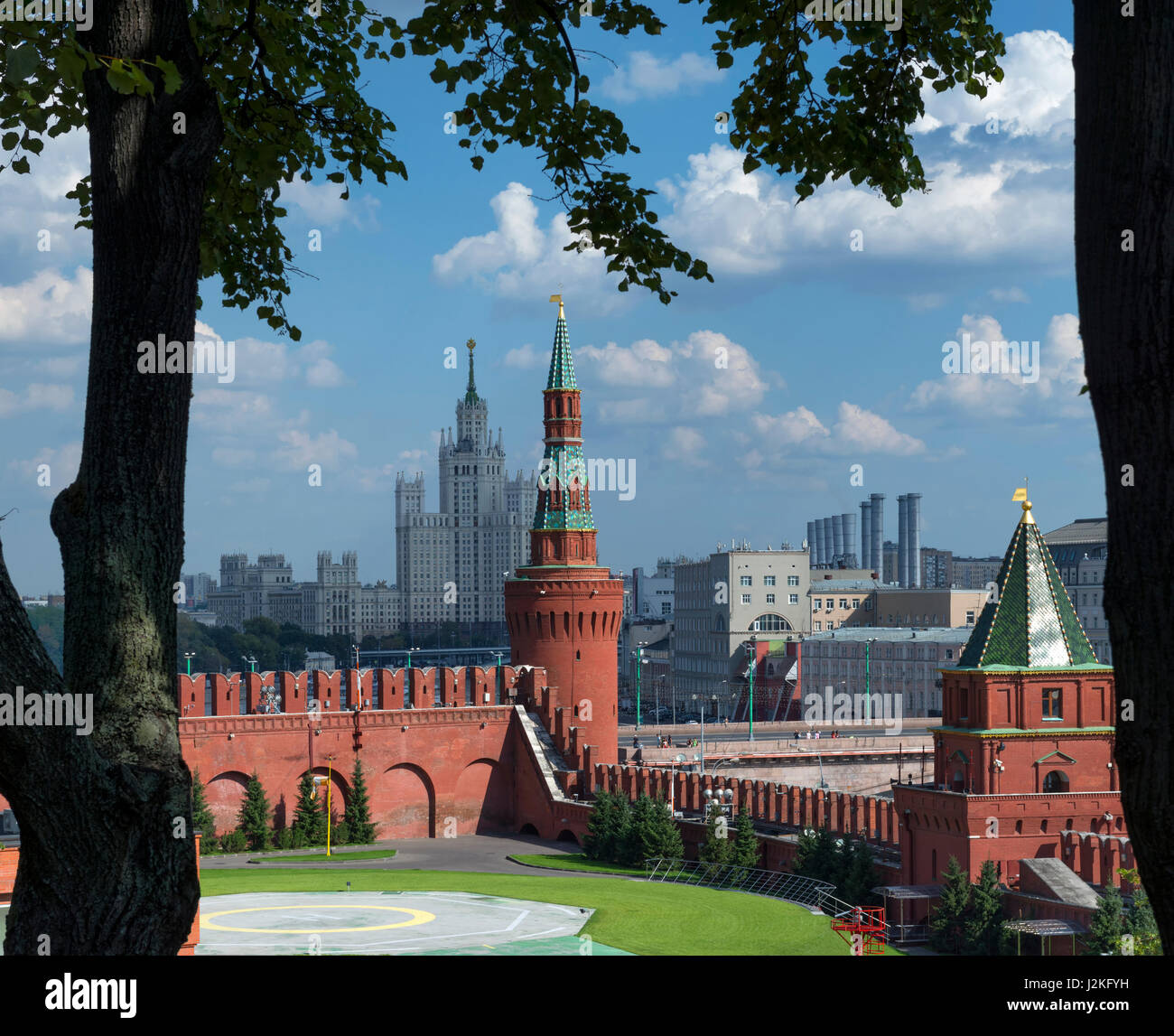 Inside Moscow Kremlin Stock Photo - Alamy