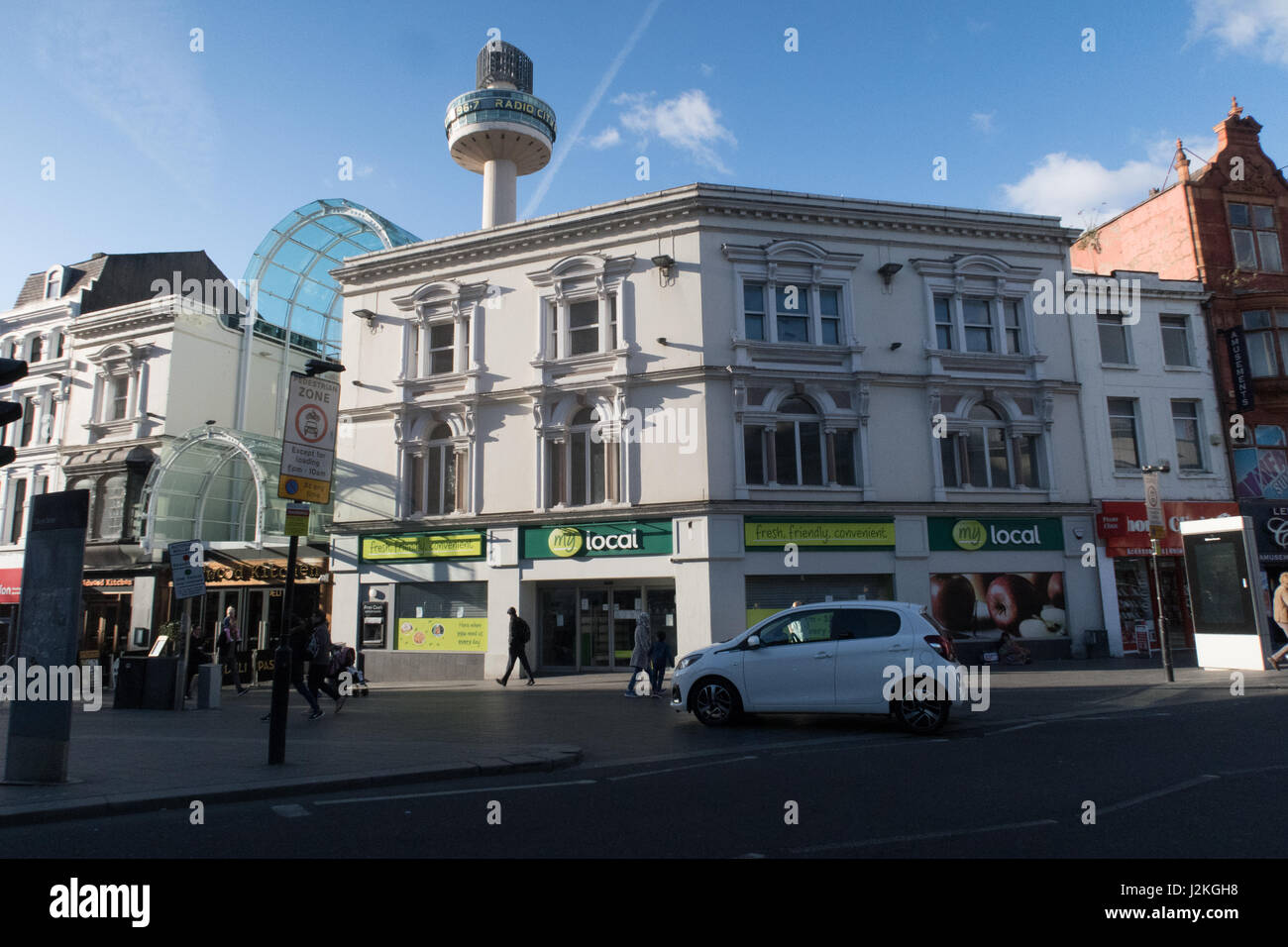 Liverpool City Centre, Liverpool UK Stock Photo - Alamy