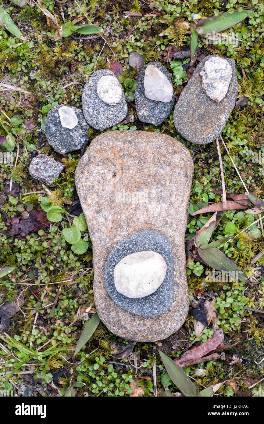 Stone Foot Rock Art - Pisgah National Forest, near Brevard, North ...