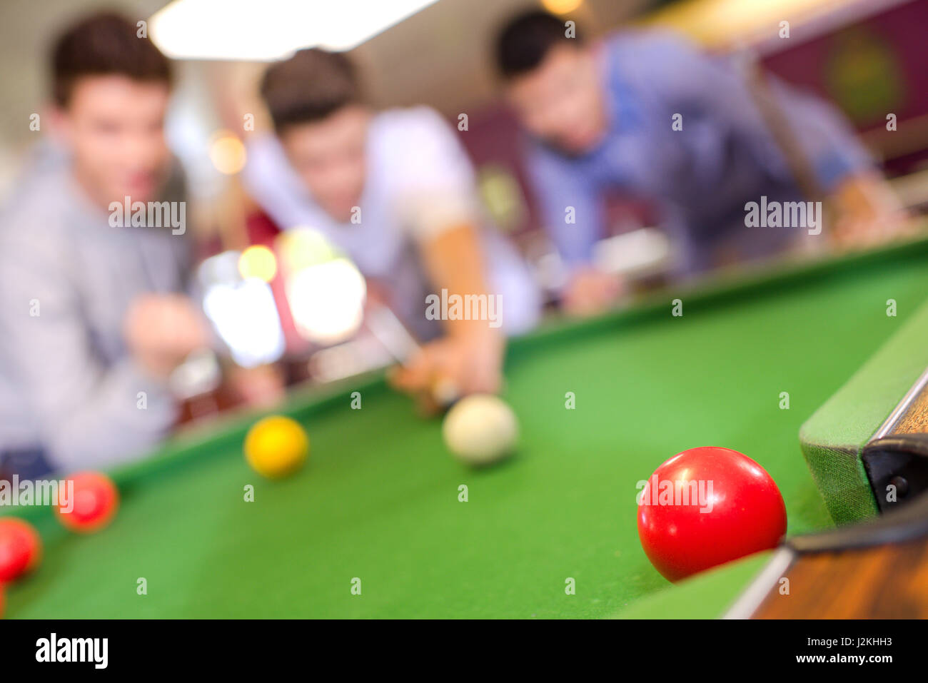 Teen Playing Pool Table High Resolution Stock Photography and Images ...