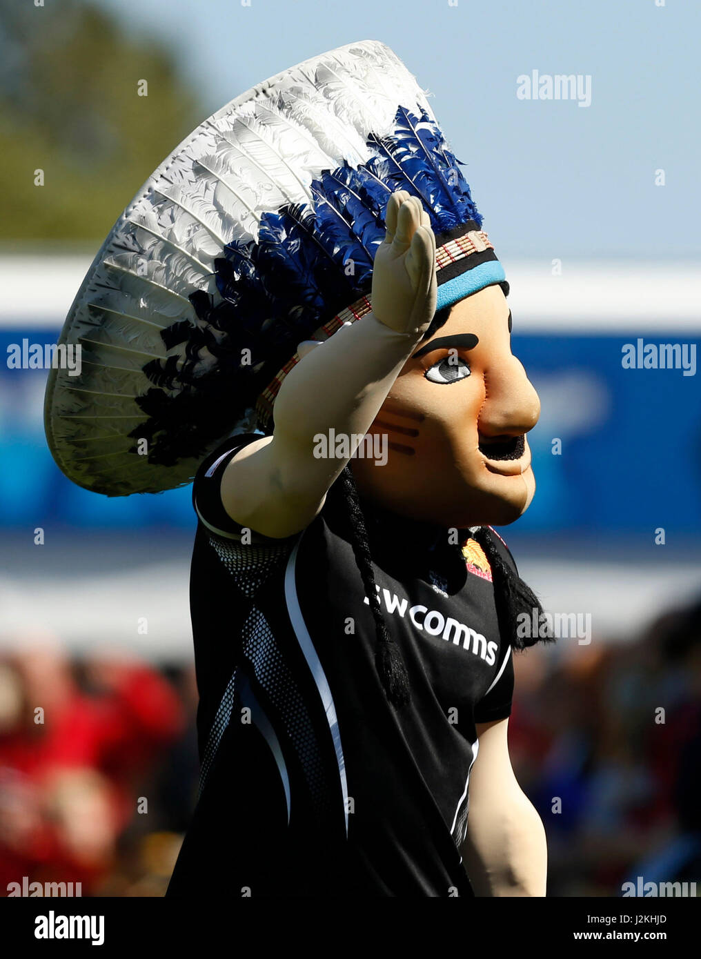Exeter chiefs mascot hi-res stock photography and images - Alamy