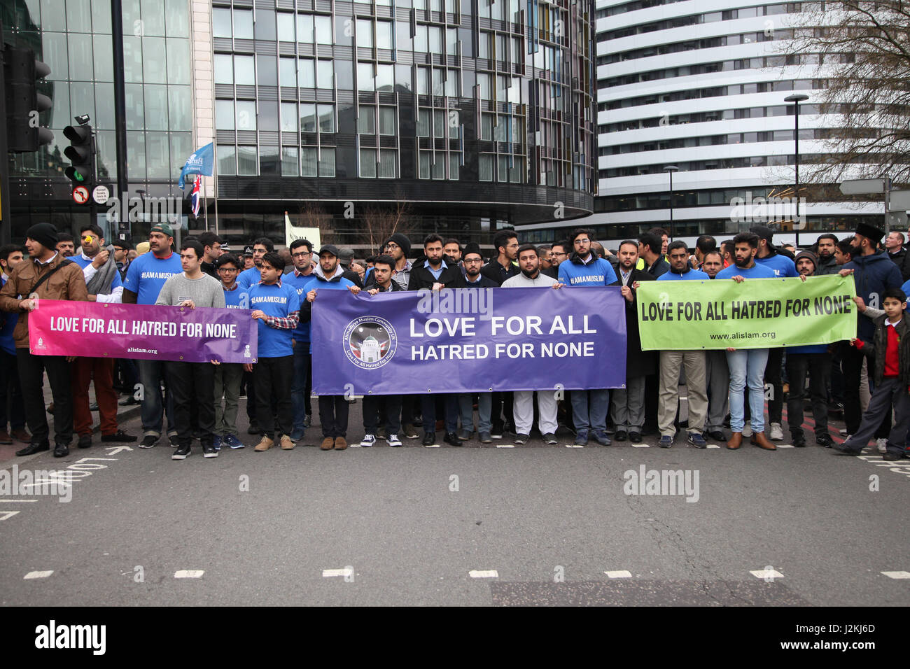 Colleagues of PC Keith Palmer, who was killed by the terrorist attack ...