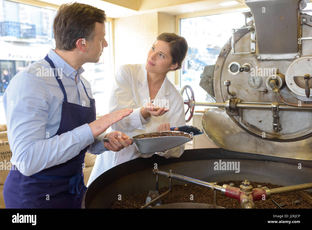 Processing factory coffee hi-res stock photography and images - Alamy