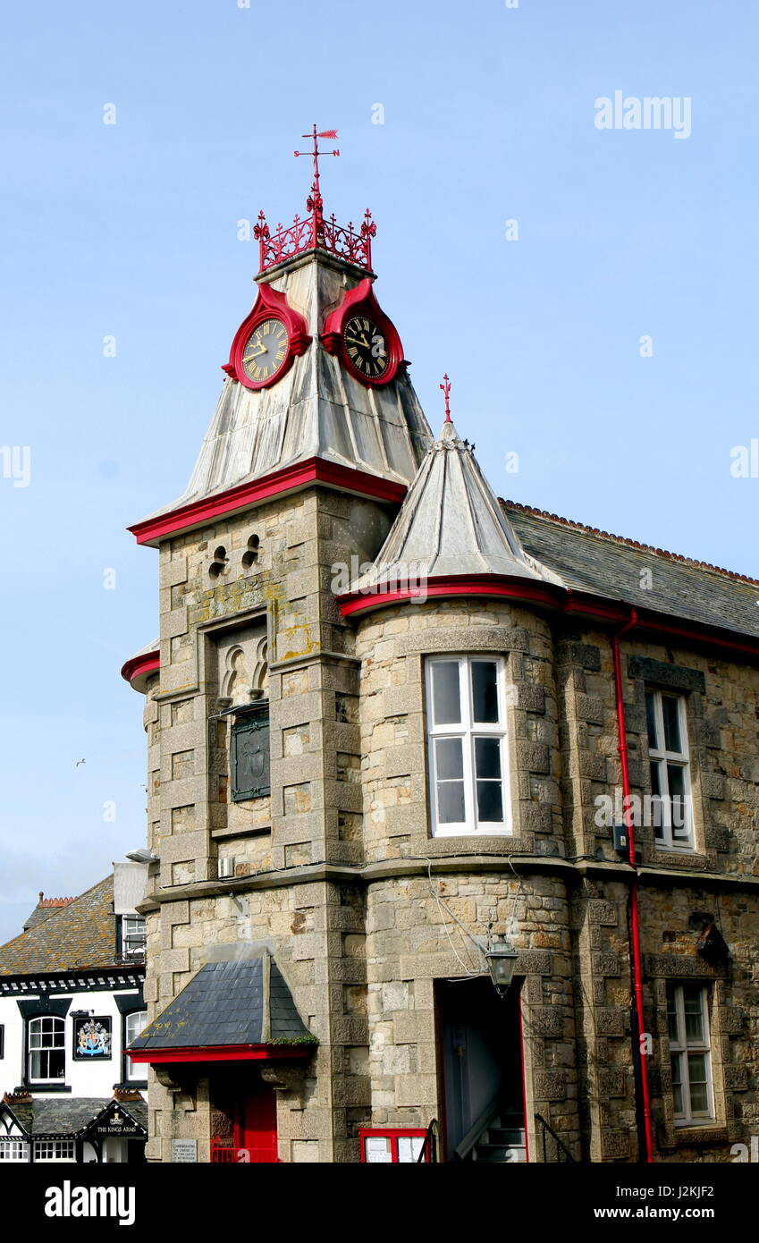 Marazion town hall hi-res stock photography and images - Alamy