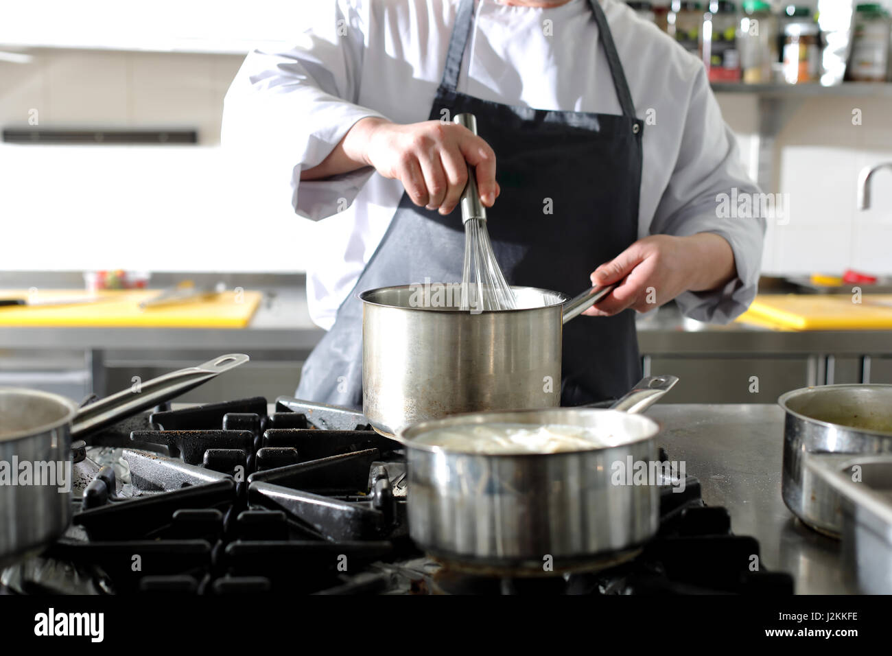 chef at work Stock Photo - Alamy