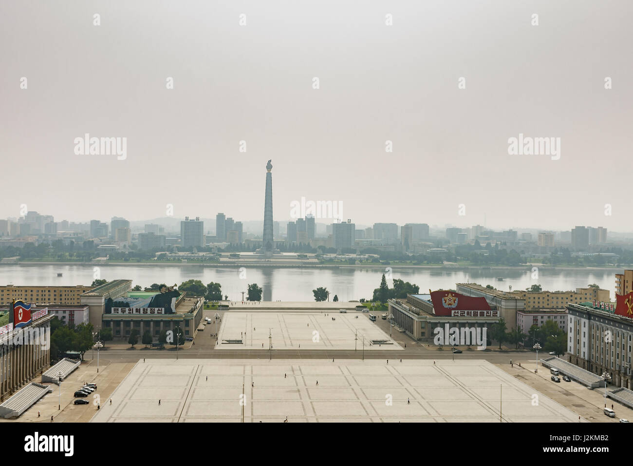 Monument juche tower pyongyang hi-res stock photography and images - Alamy