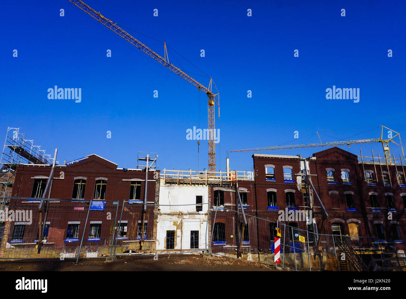 Construction work site Stock Photo - Alamy