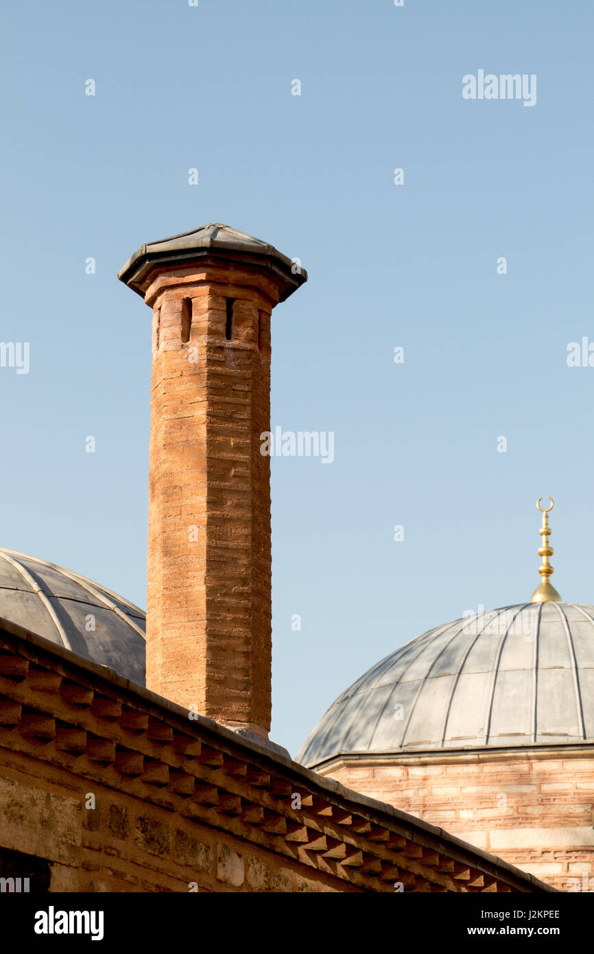 Roof Example of Ottoman Turkish architecture in Istanbul Stock Photo ...
