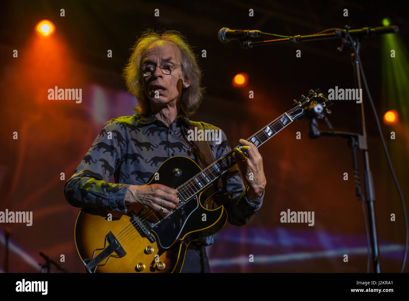 Steve Howe, guitarist of the progressive rock band Yes at Bluesfest ...