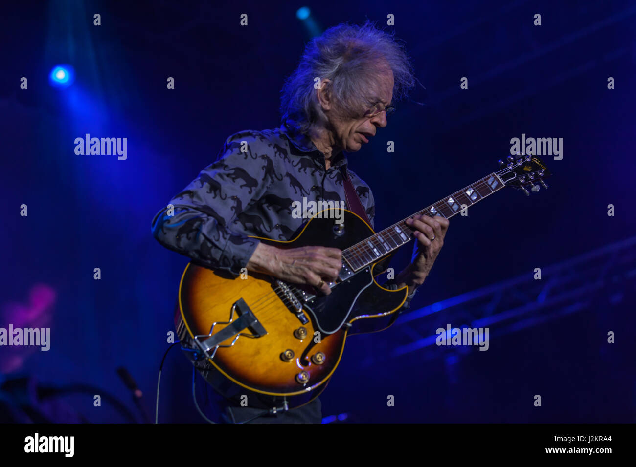 Steve Howe, guitarist of the progressive rock band Yes at Bluesfest ...