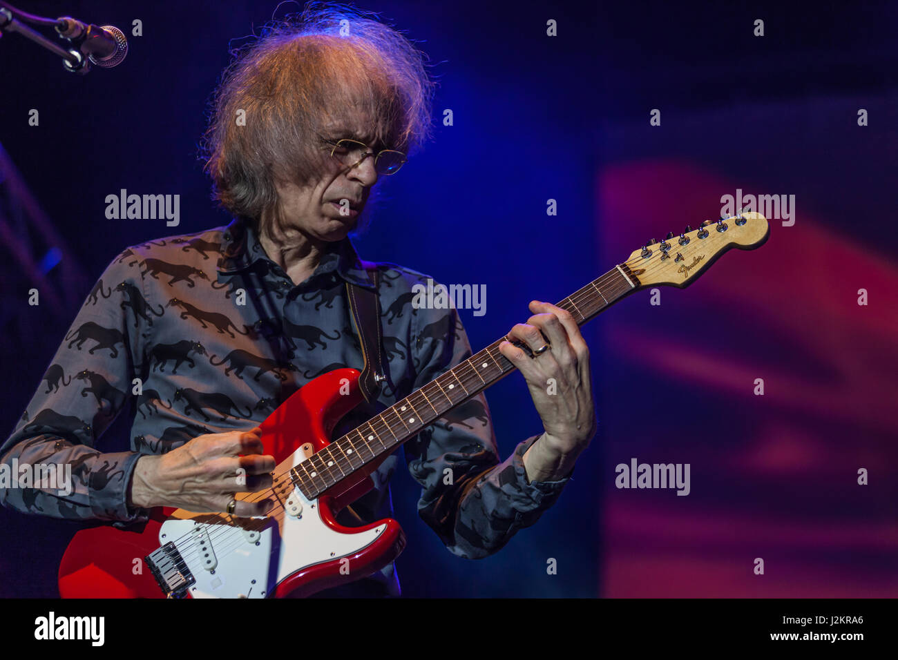 Steve Howe, guitarist of the progressive rock band Yes at Bluesfest ...
