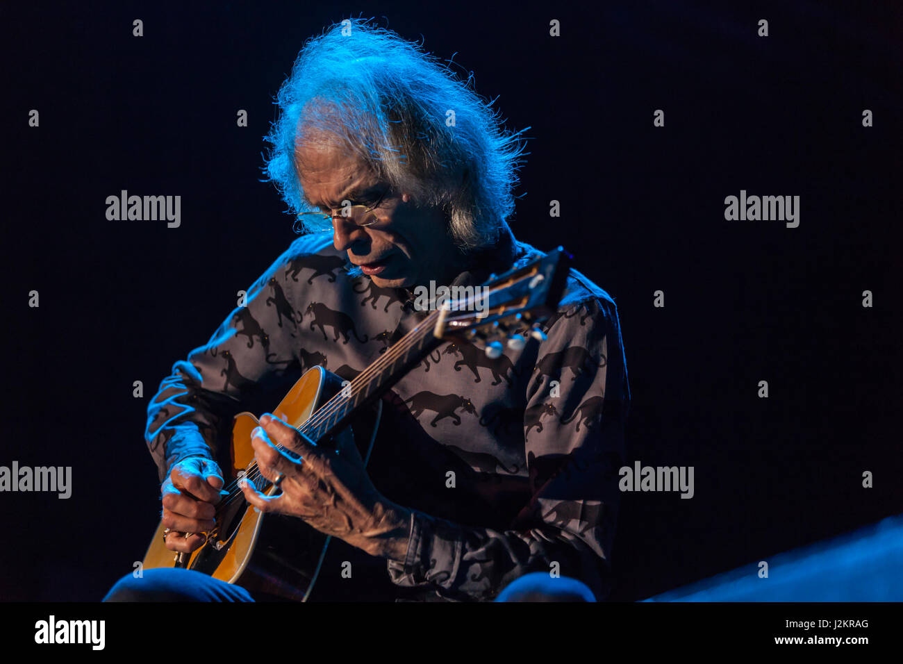 Steve Howe, guitarist of the progressive rock band Yes at Bluesfest ...