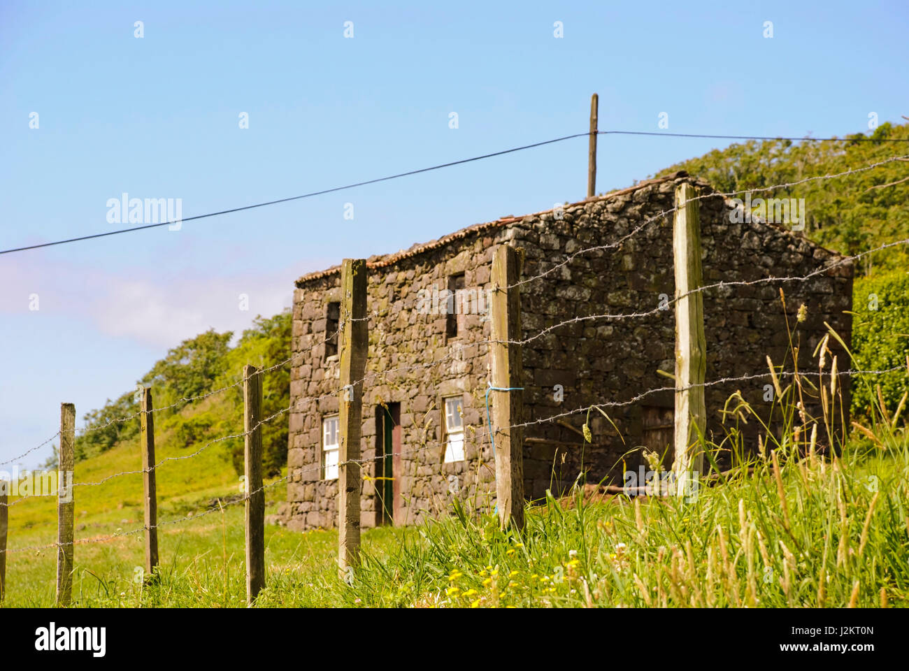 Old house roof made grass hi-res stock photography and images - Alamy