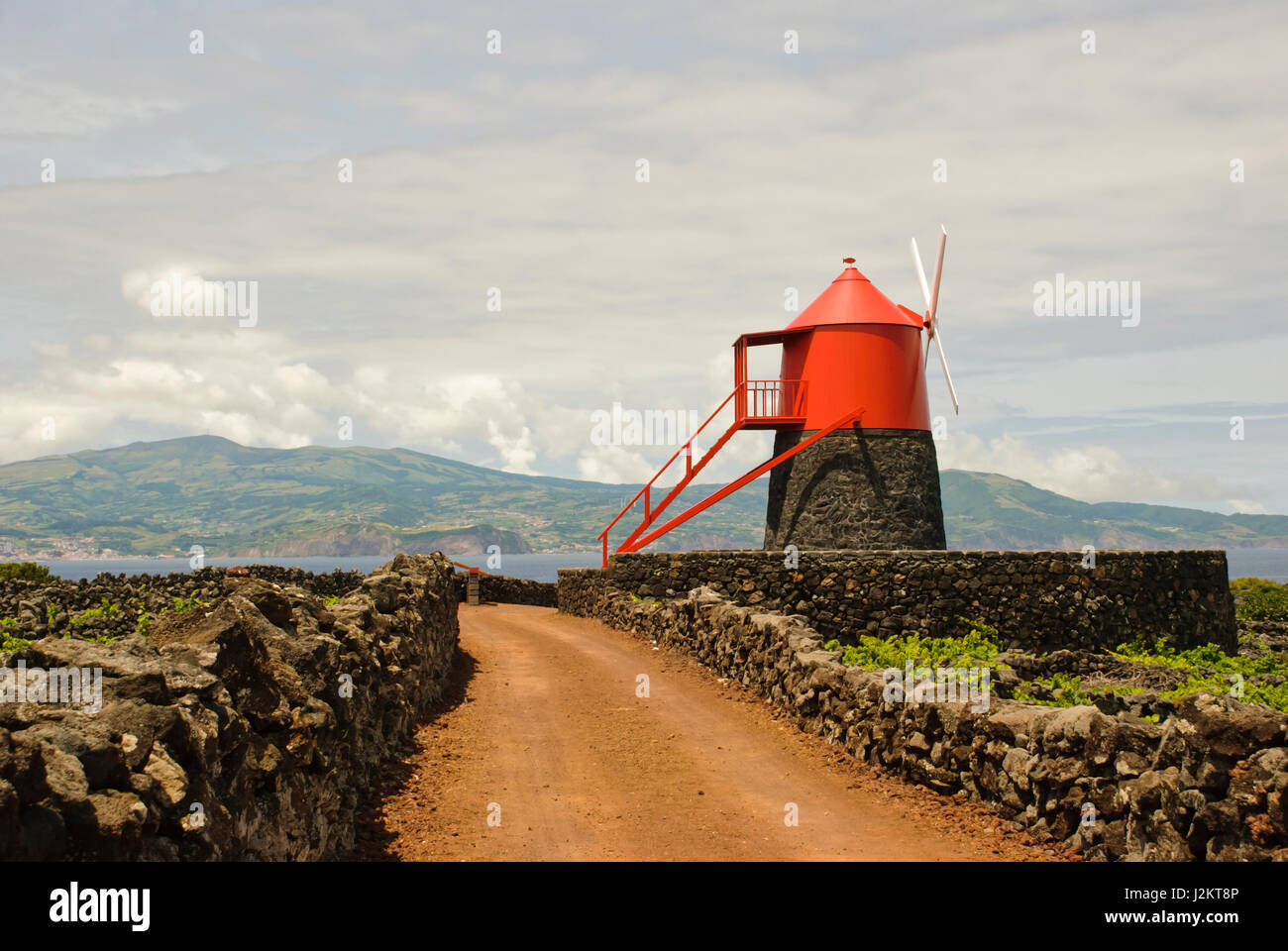 Typical azorean windmill in hi-res stock photography and images - Alamy