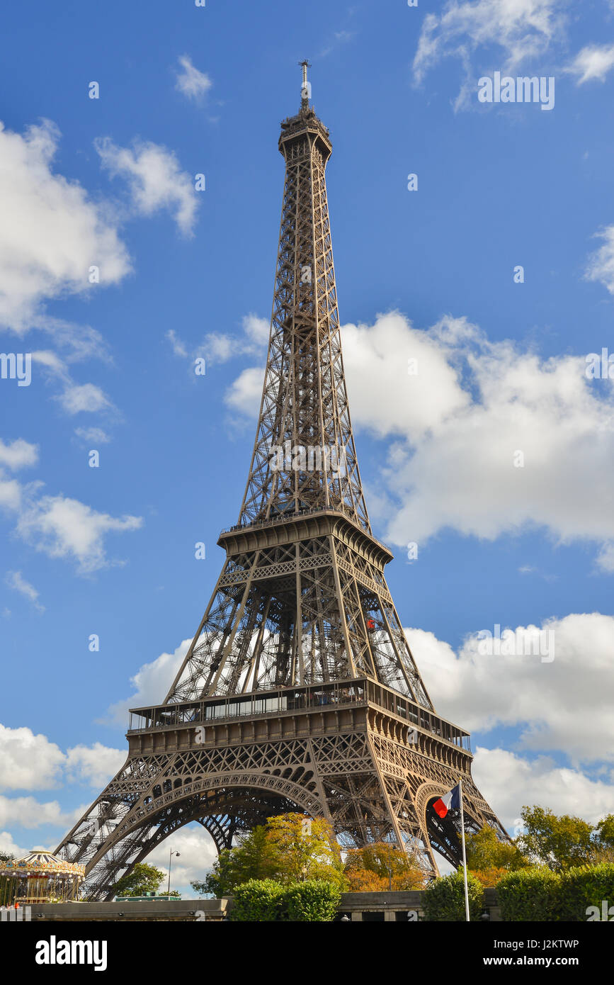 The Eiffel tower is one of the most recognizable landmarks in the world ...