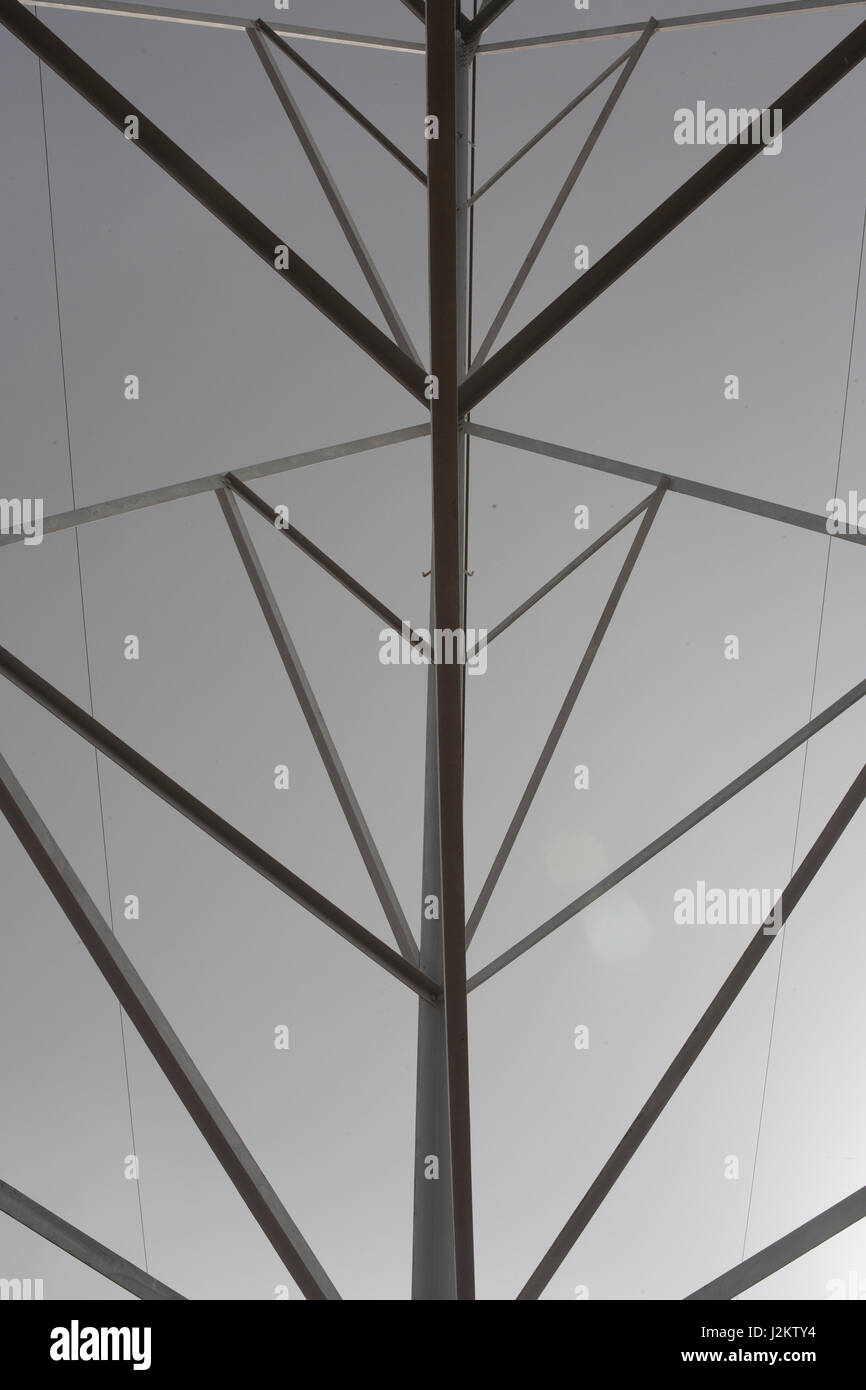 Bold geometric pattern in a pylon Stock Photo - Alamy Bold geometric pattern in a pylon Stock Photo - Alamy