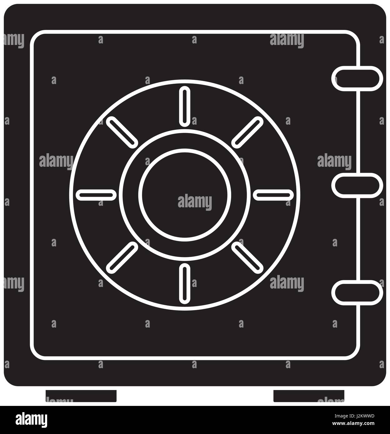 safe box icon Stock Vector Image & Art - Alamy