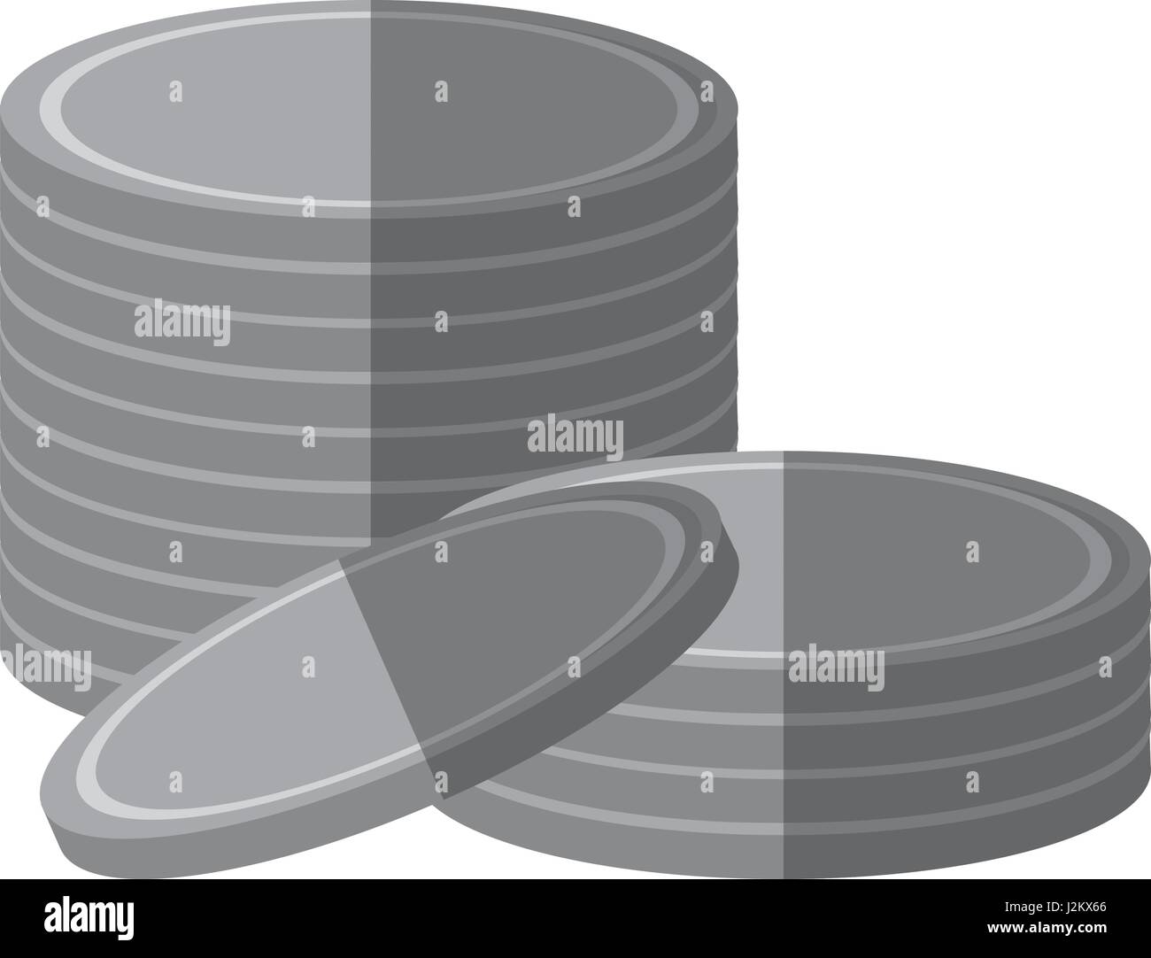 money coins icon Stock Vector Image & Art - Alamy