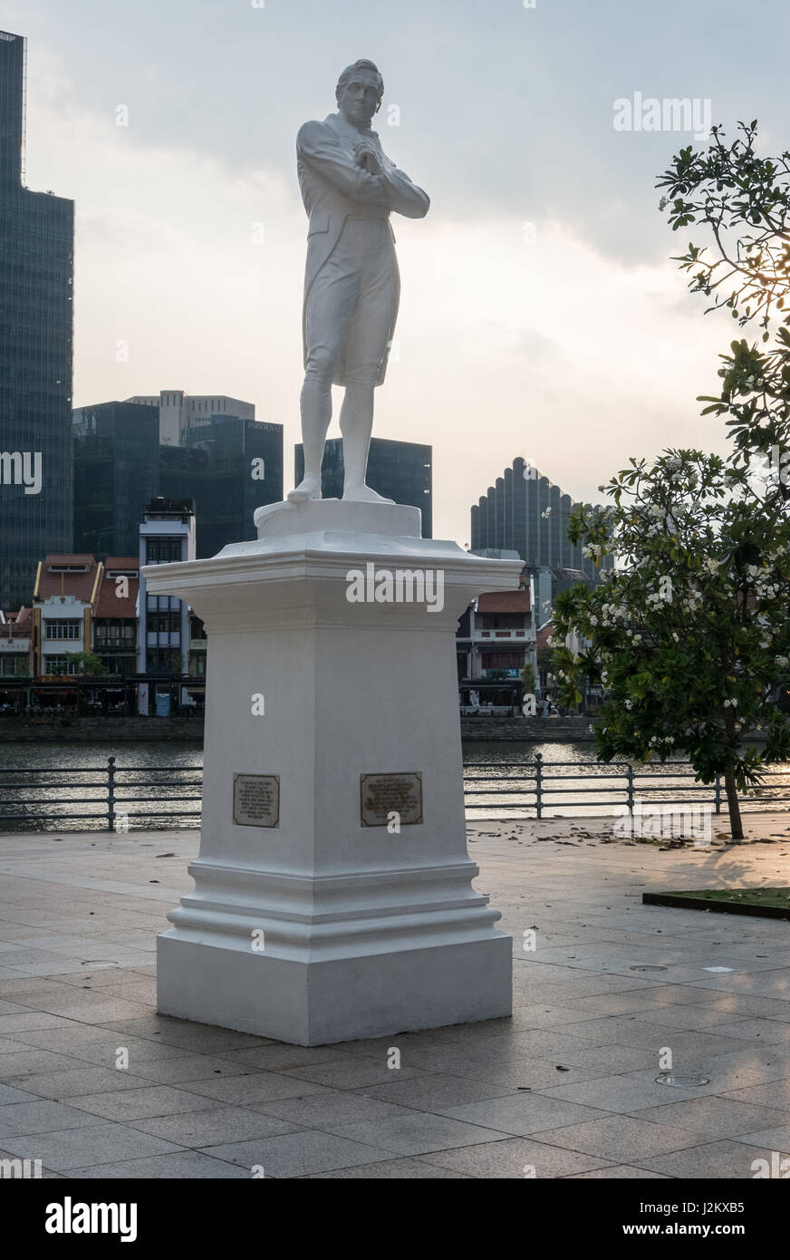 Sir Stamford Raffles Stock Photo - Alamy