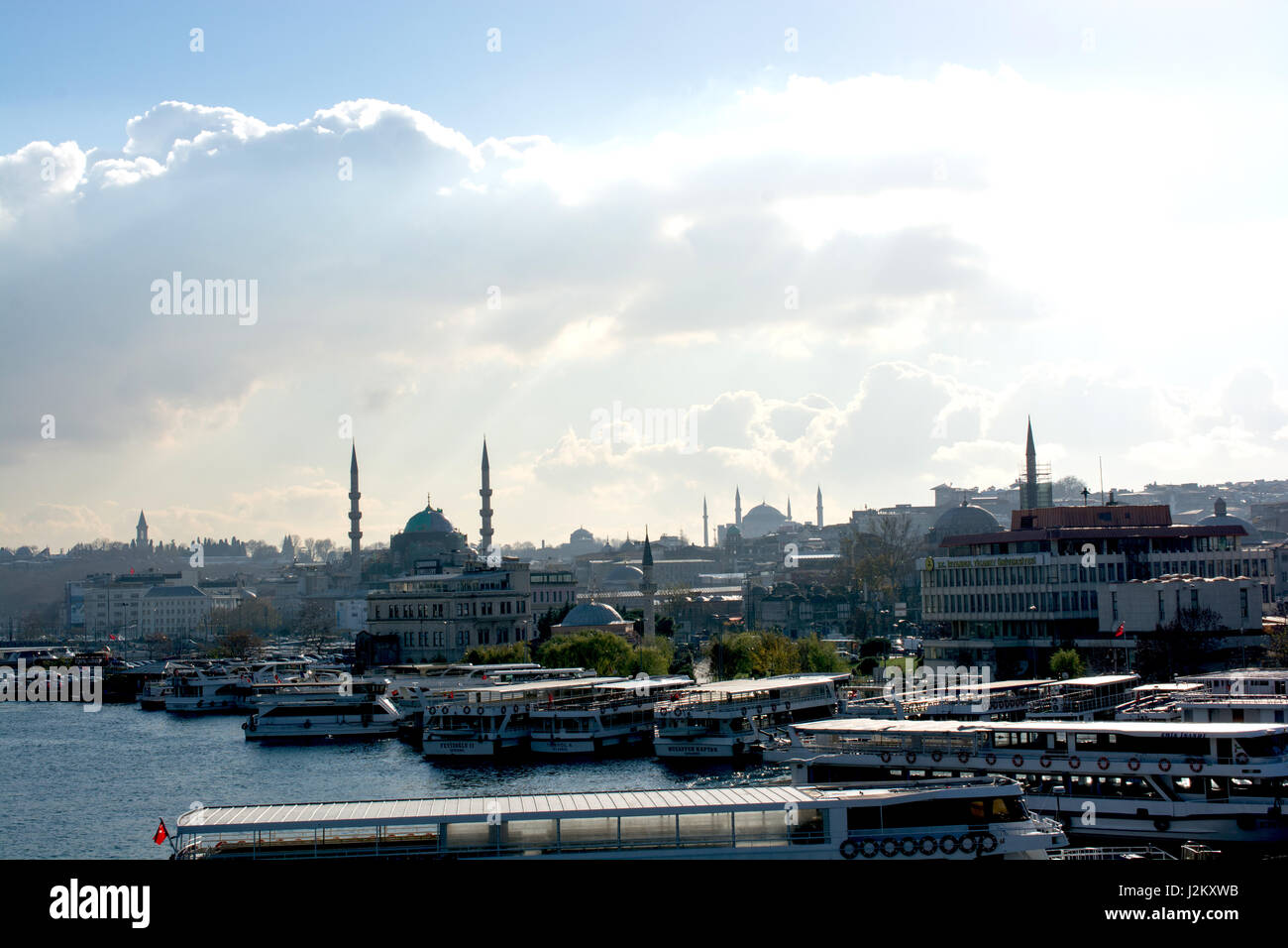 Ottoman time and style mosque built in Istanbul Stock Photo - Alamy