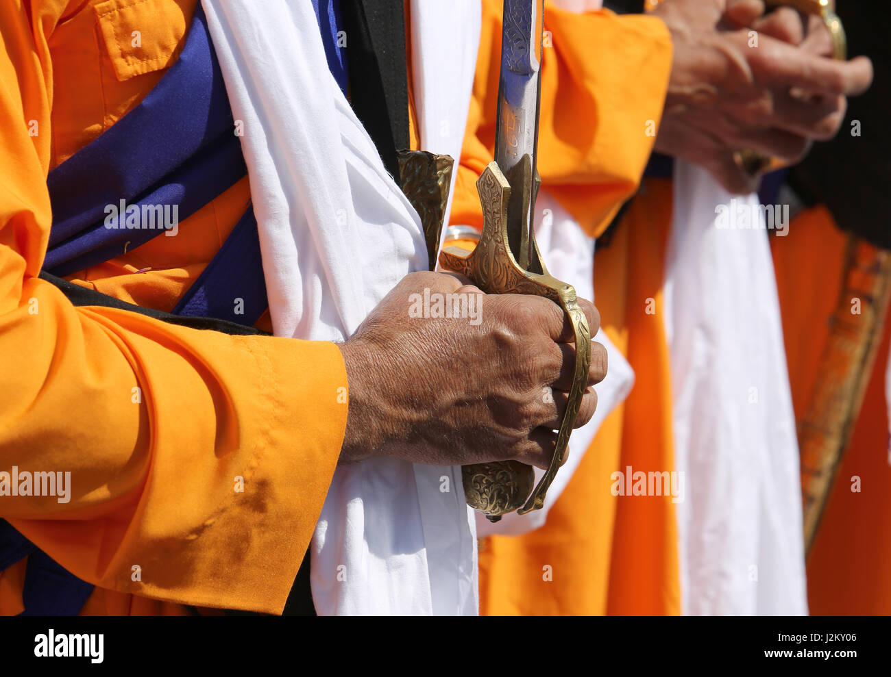 Sikh ceremonial sword hi-res stock photography and images - Alamy