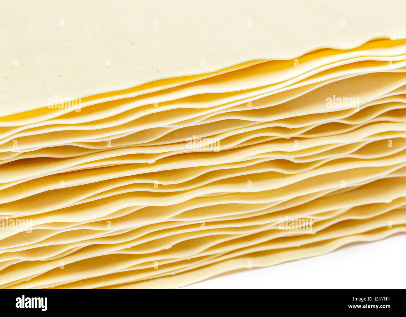 dried uncooked lasagna pasta sheets Stock Photo - Alamy