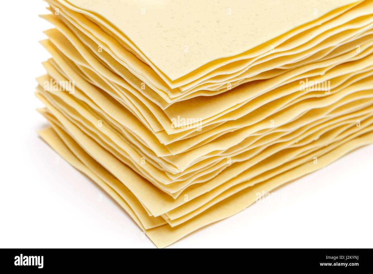 dried uncooked lasagna pasta sheets Stock Photo - Alamy
