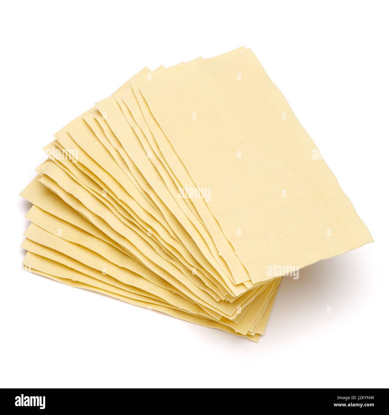 dried uncooked lasagna pasta sheets Stock Photo - Alamy