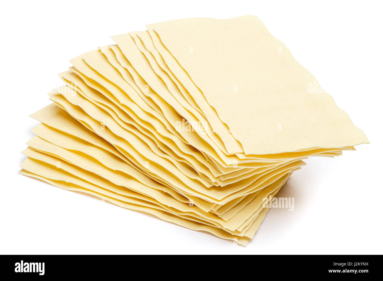 dried uncooked lasagna pasta sheets Stock Photo - Alamy