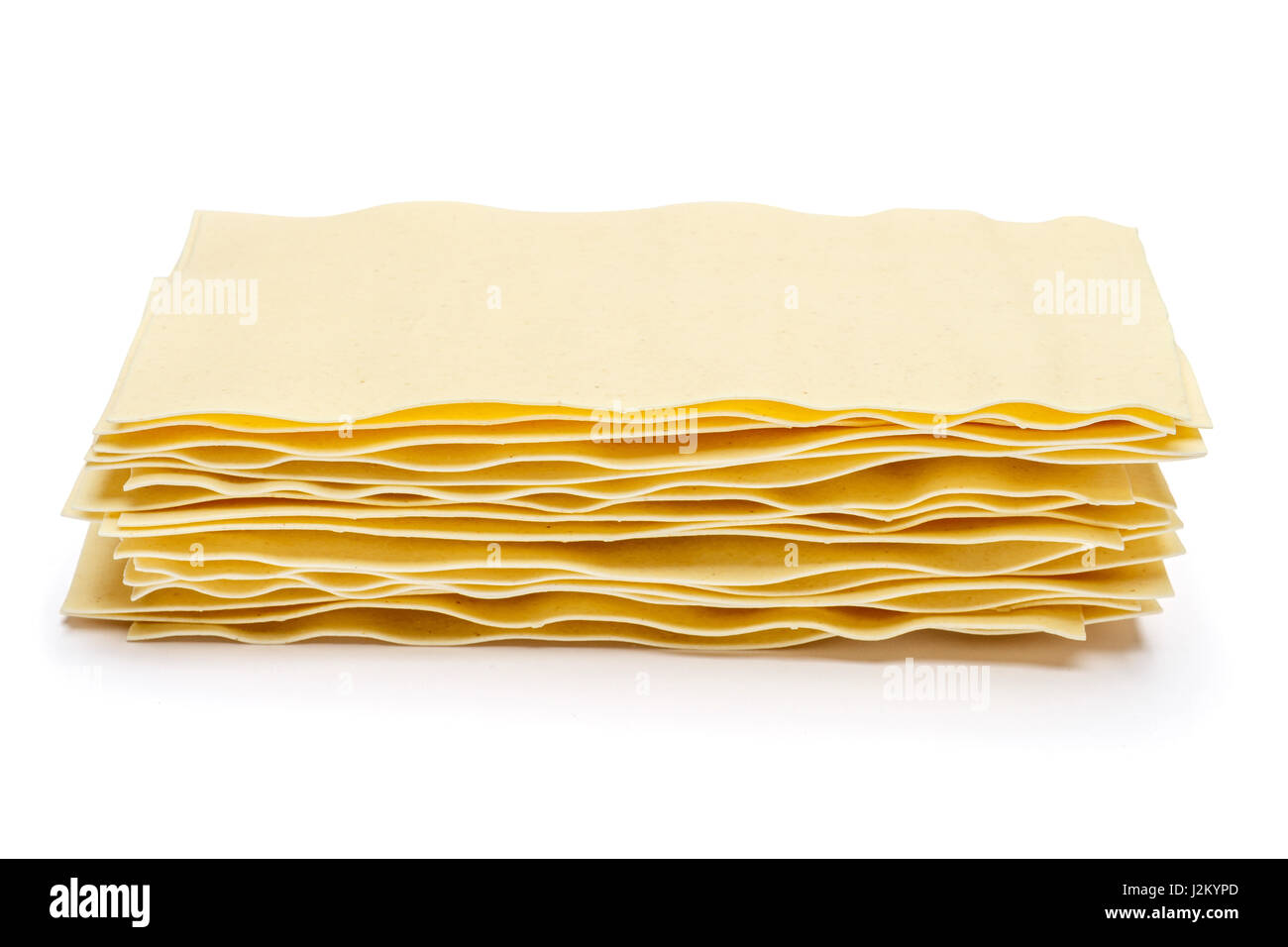 dried uncooked lasagna pasta sheets Stock Photo - Alamy