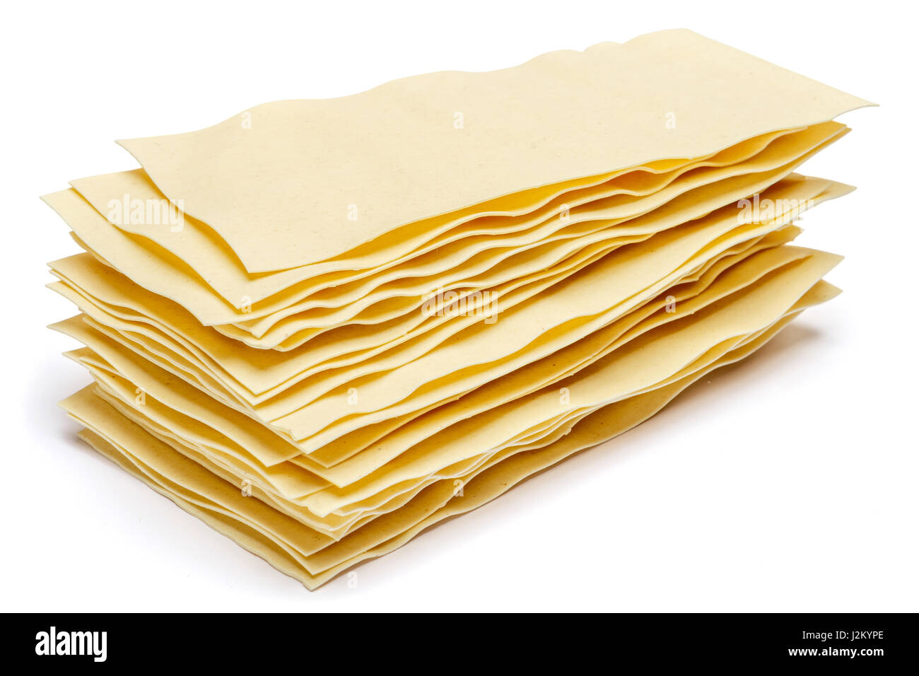 dried uncooked lasagna pasta sheets Stock Photo - Alamy