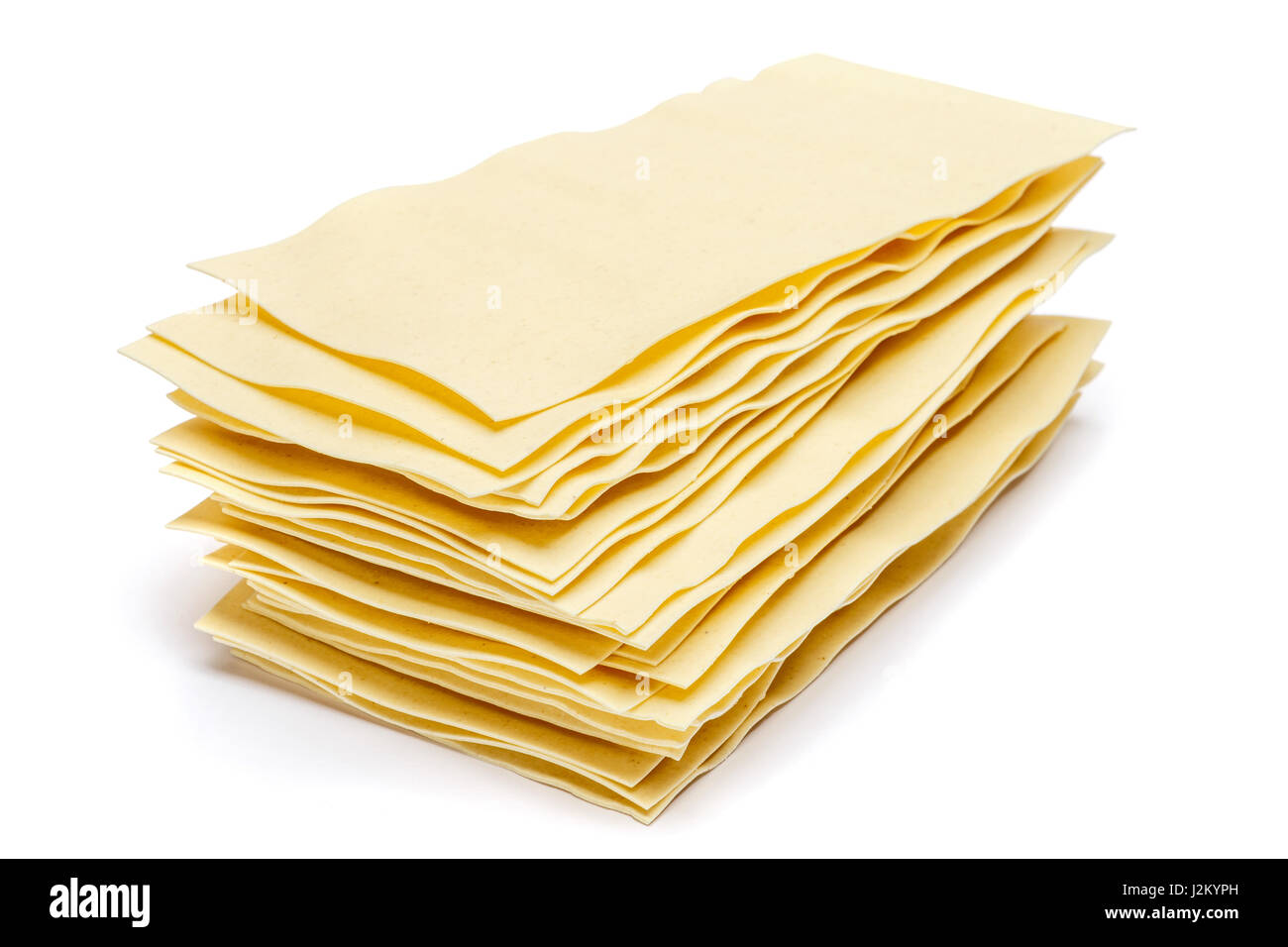 dried uncooked lasagna pasta sheets Stock Photo - Alamy