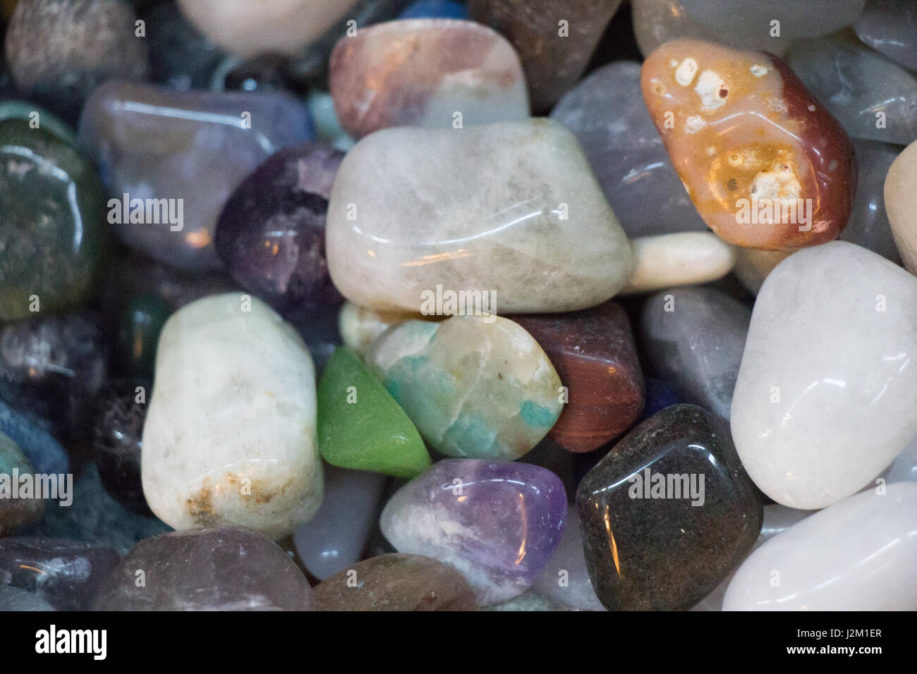 Set of natural mineral gemstones of a certain type Stock Photo - Alamy