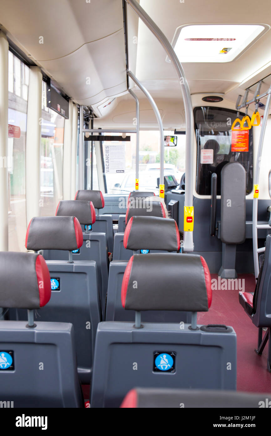 Transport bus inside hi-res stock photography and images - Alamy