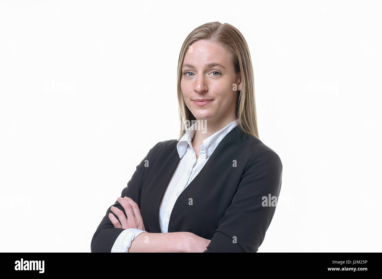 Woman in white sweater on hi-res stock photography and images - Alamy