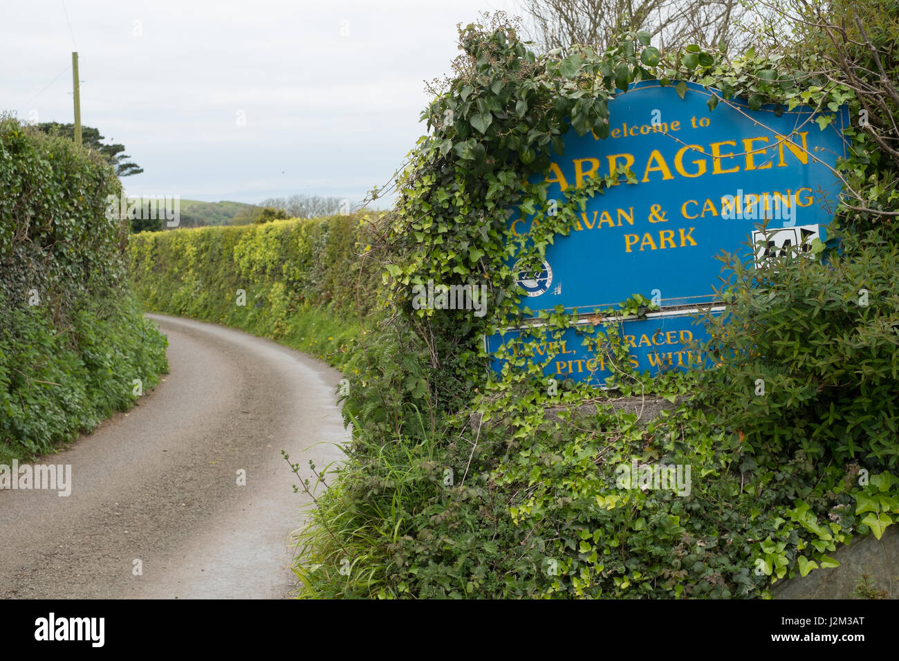 Karrageen Caravan and camping park, Bolberry, Hope Cove, South Devon ...