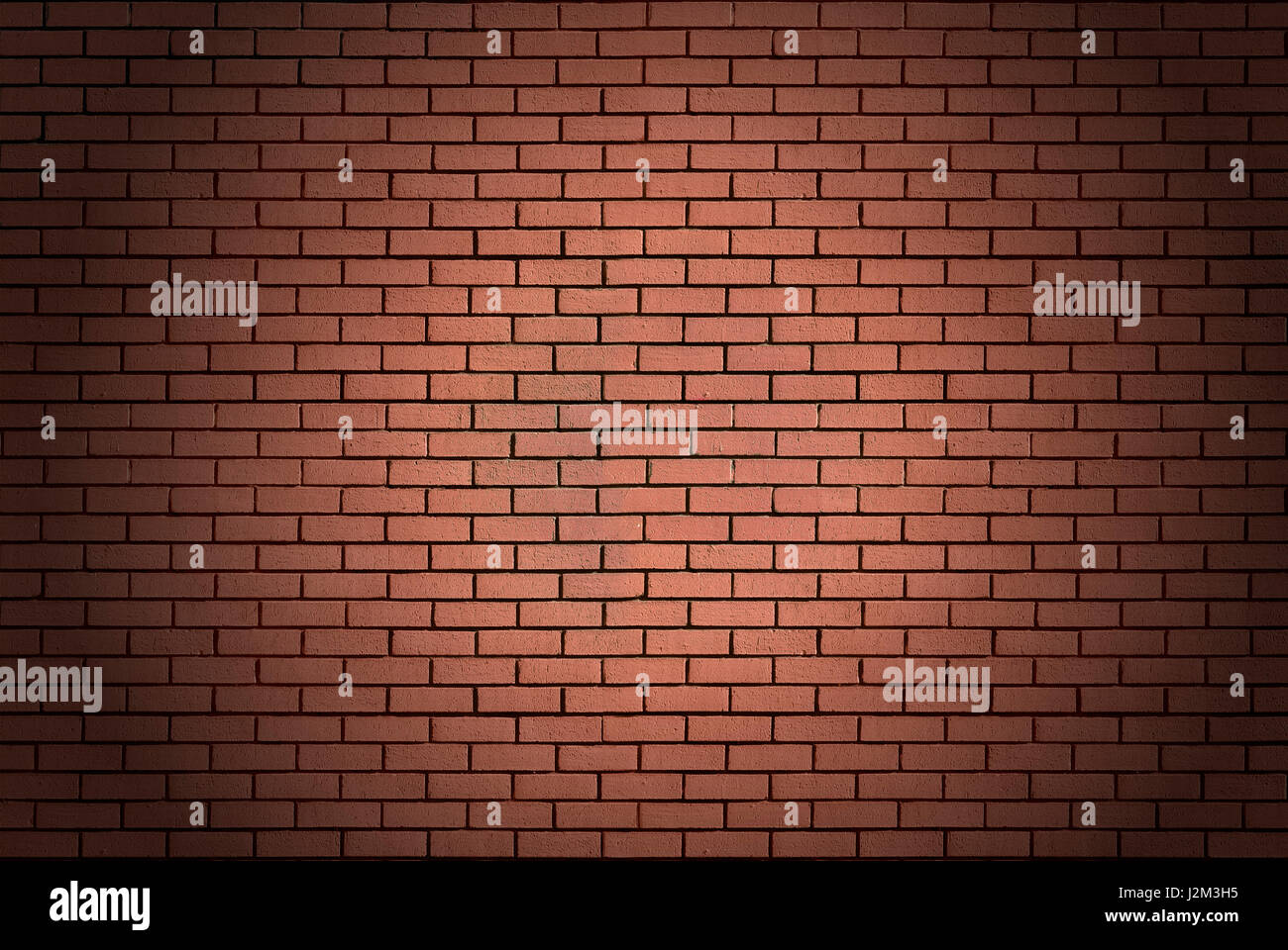 Red bricks wall textured background with vignette effect Stock Photo ...