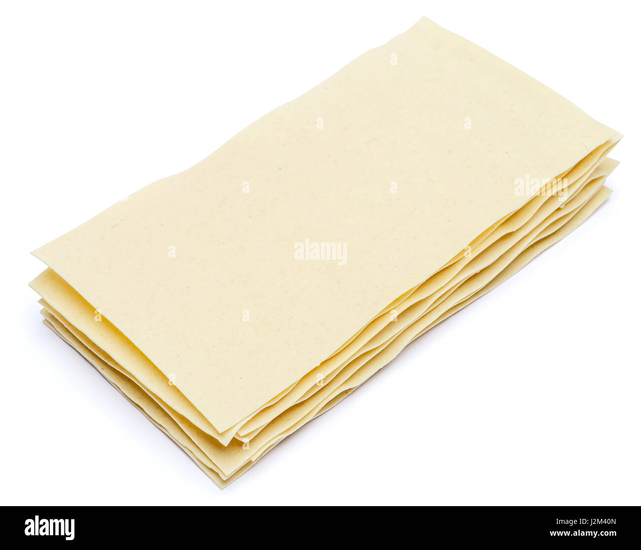 dried uncooked lasagna pasta sheets Stock Photo - Alamy