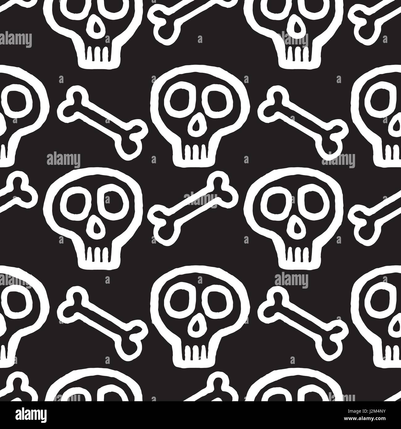 skull with cross-bones Stock Vector Image & Art - Alamy
