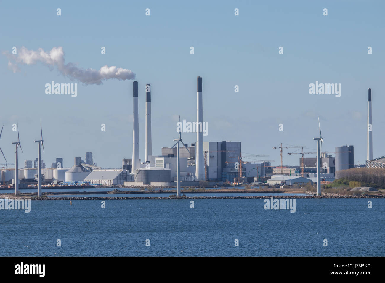 April 25th, 2017 - Copenhagen, Denmark: Industrial buildings in ...