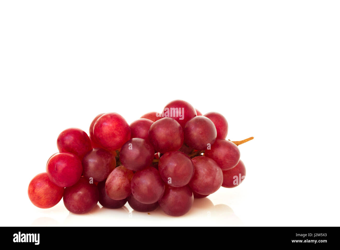 Closeup juicy red grape Cut Out Stock Images & Pictures - Alamy