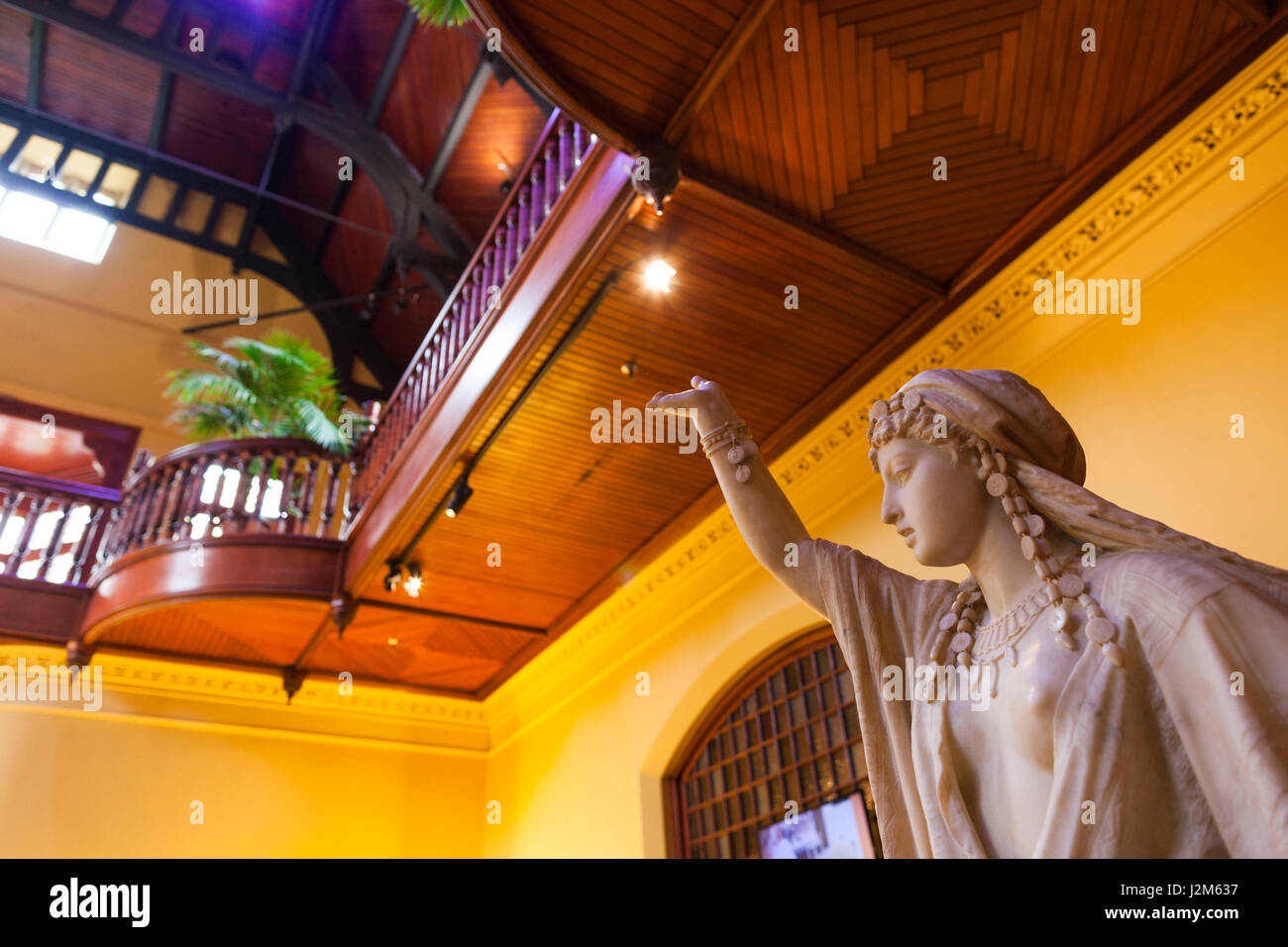 New Zealand, North Island, Rotorua, Rotorua Museum, museum in former ...