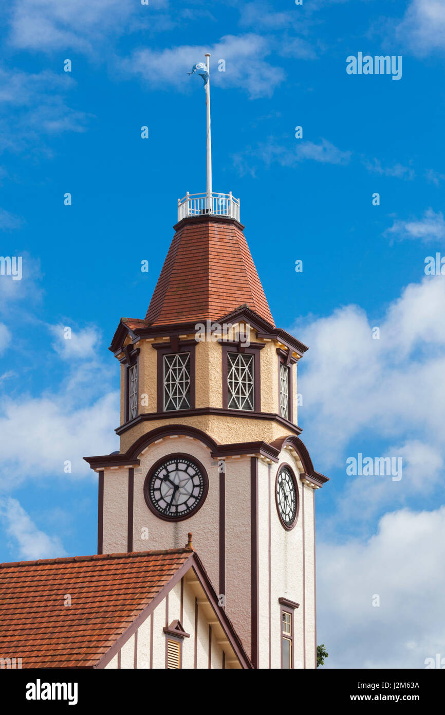 New Zealand, North Island, Rotorua, i-Site Visitor Center and ...