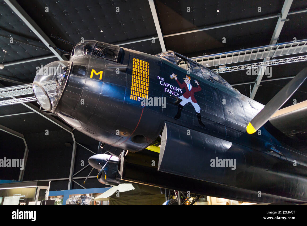 Ww2 era avro lancaster bomber aircraft hi-res stock photography and ...